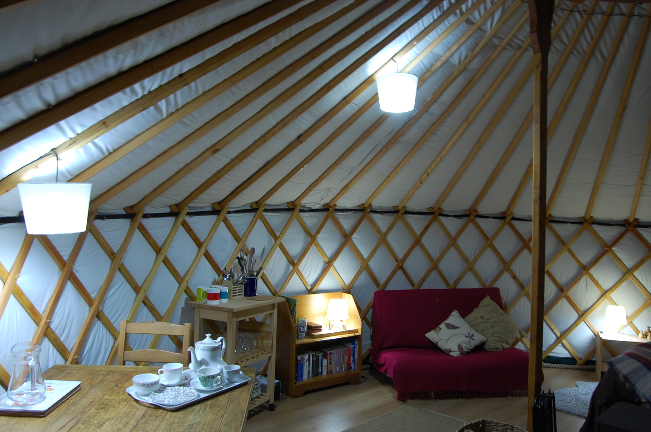 Runach Arainn - Our Yurts - Yurt Glamping on the Isle of Arran, Scotland
